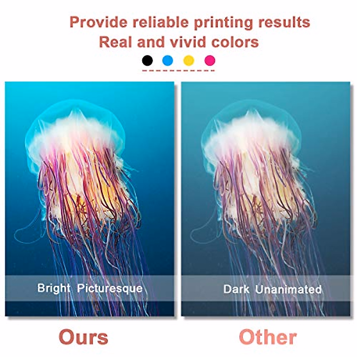 4-Pack (1BK+1C+1Y+1M) 125A | CB540A CB541A CB542A CB543A Compatible Remanufactured Toner Cartridge Replacement for HP Color CP1215 CP1518ni CP1515n CM1312nfi Printer, Toner Cartridge.