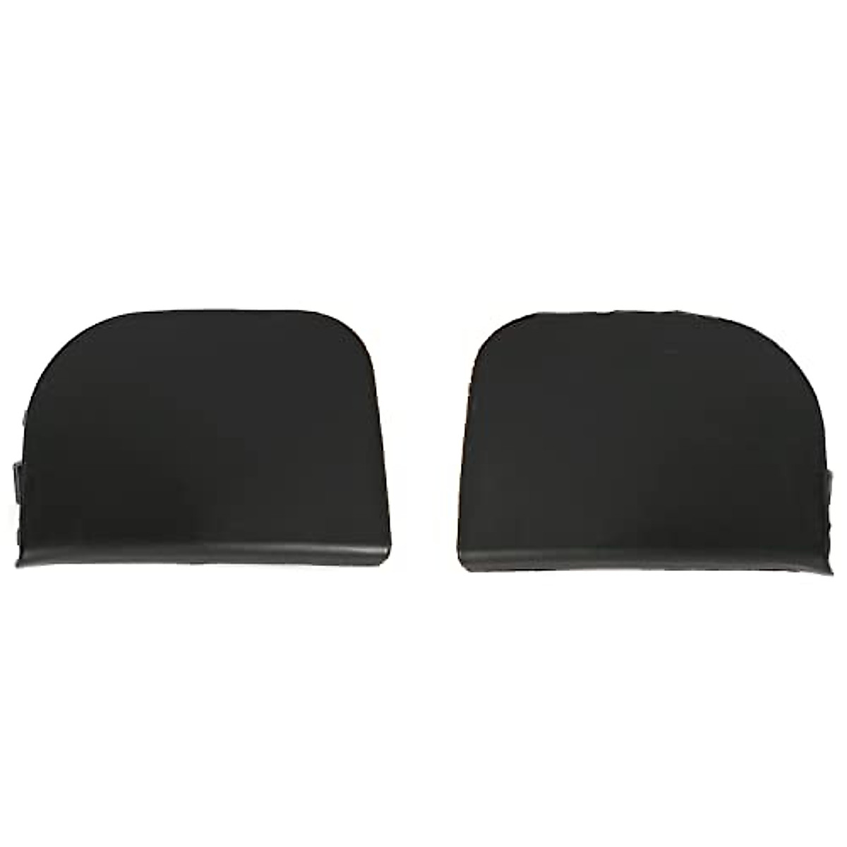 KARPAL Front Left Driver Side + Right Passenger Side Bumper Tow Hook Eye Cover Cap Compatible with 2012 2013 2014 2015 Toyota Prius 5212747903 5212847903