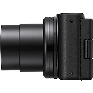 Sony ZV-1 Digital Camera Bundle with Water Resistant Gadget Bag, Monopod, 64GB Memory Card, Card Reader + More | Point & Shoot Camera for Content Creators, Vlogging and YouTube