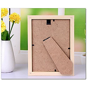 Ieoyoubei 2-Pack Frame Photo Frame Desktop Or Wall Hanging Decoration,Display Size 5x7" Red