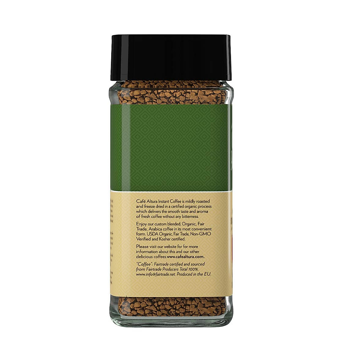 Cafe Altura Freeze Dried Instant Organic Coffee Original, 7.06 Oz (Pack Of 2)