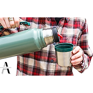 Stanley Thermos Stopper Pico de Mate Replacement Part Classic Vacuum Insulated Wide Mouth Bottle (1.1QT, 2QT)