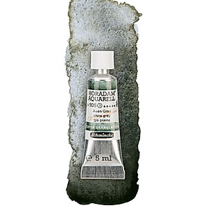Schmincke - HORADAM® AQUARELL, Super- Granulation Set Shire 5 x 5 ml tubes, 74 860 097, cardboard set, very strong granulating colors, finest, supergranulating watercolors