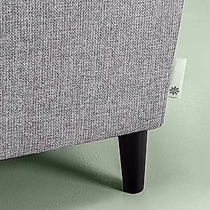 ZINUS Jackie Sofa Couch / Easy, Tool-Free Assembly, Soft Grey