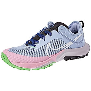 Nike Women's Air Zoom Terra Kiger 8 Running Shoes, Light Marine Pink Green, 7