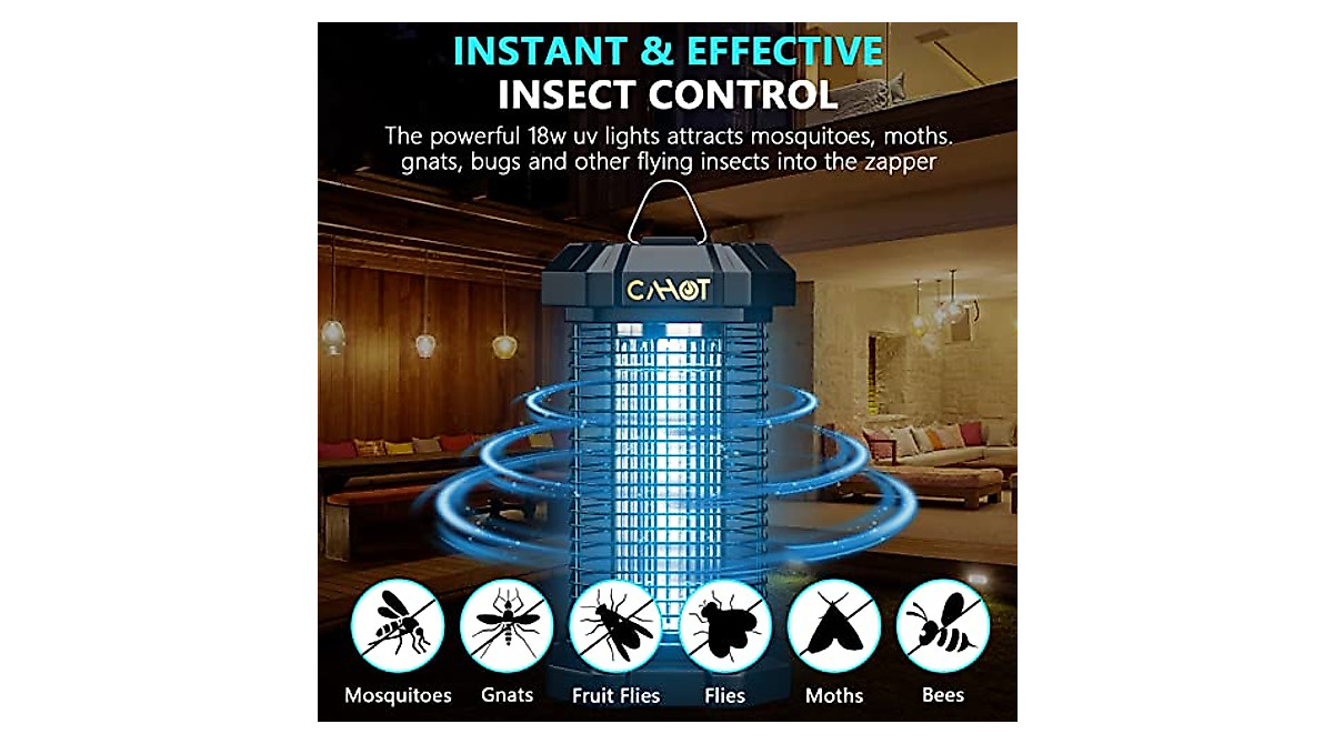 Cahot 4200V Bug Zapper - Indoor & Outdoor Pest Control