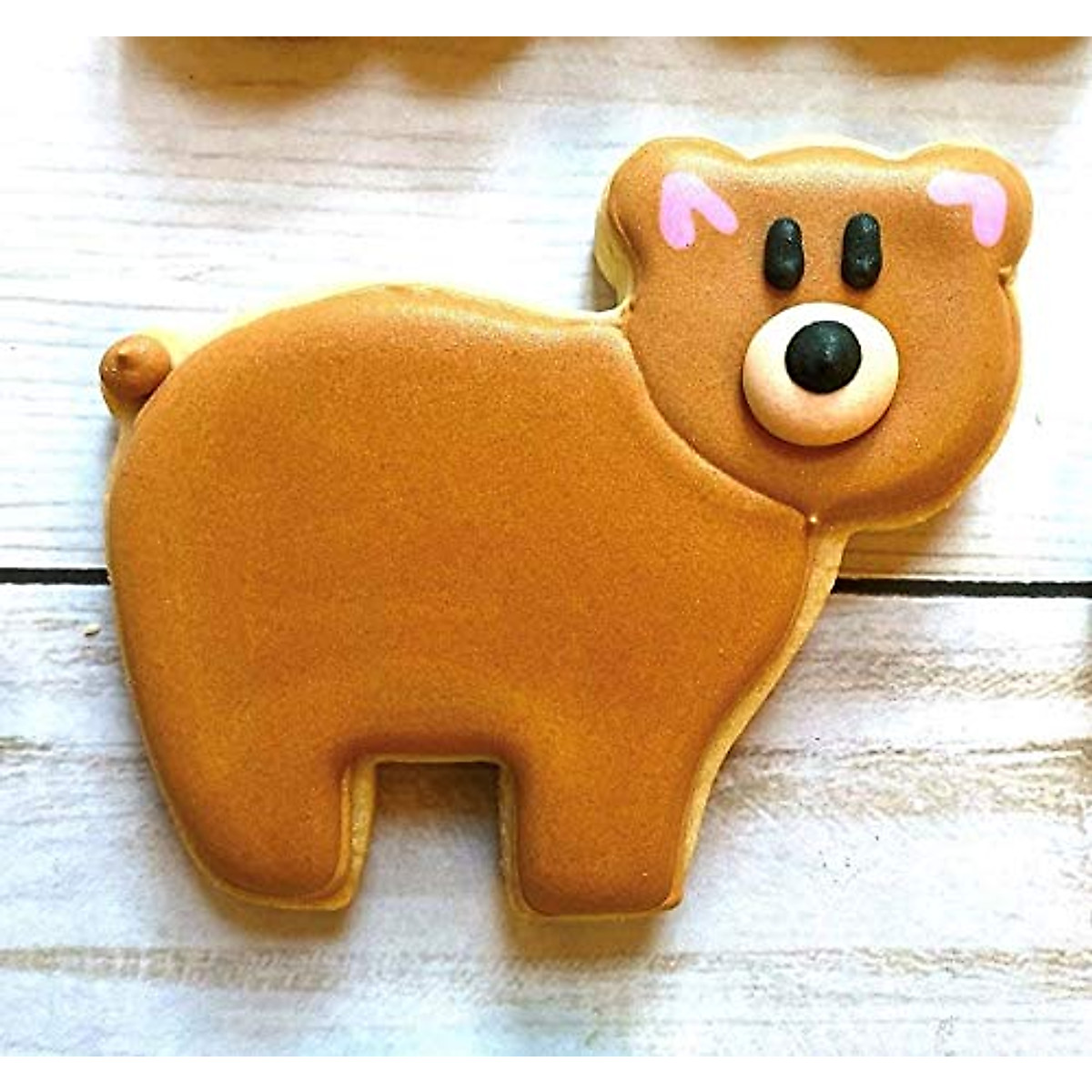 Bear Cookie Cutters 3-Pc. Set, Made in the USA by Ann Clark, Tiny Bear, Bear Face, Cute Bear