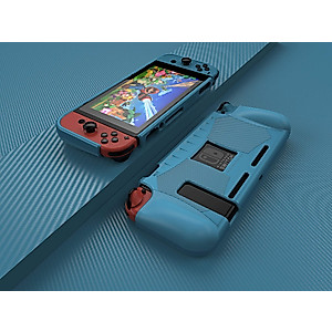 KRR Protective Case for Nintendo Switch Soft Silicone Full Body Protector Cover Shell with Shock-Absorption