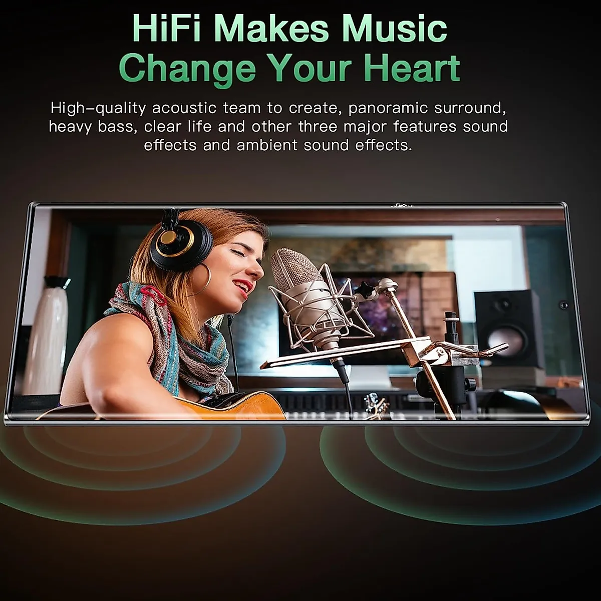 banapoy Unlocked Cell Phone, 6.8 HD Screen Unlocked Smartphone, 5G WiFi, 8GB RAM, 256GB ROM, Octa Core CPU, 24MP Camera, FM Radio, GPS, 2G 3G Dual SIM, Smart Mobile Phone for Android 13