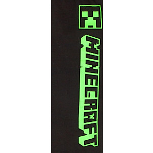 Minecraft Creeper Graphic 2-Piece Set - Boys Fleece Pullover Hoodie & Jogger Pants 2-Pack Bundle Set for Kids and Toddlers (Size 7, Green)