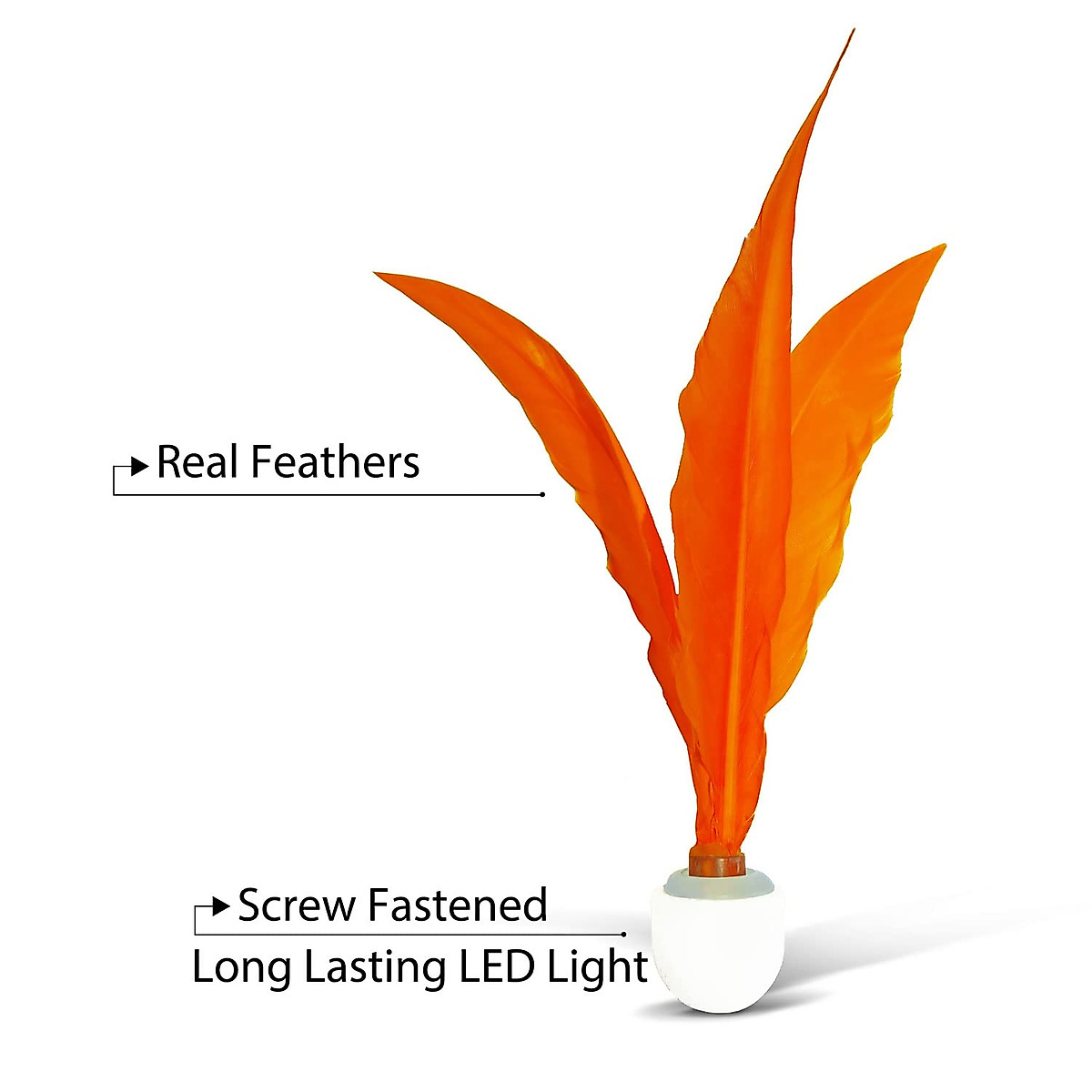 Paddle Ball Game Jazzminton Deluxe with LED Birdie - Indoor/Outdoor Game for Kids, Teens and Adults