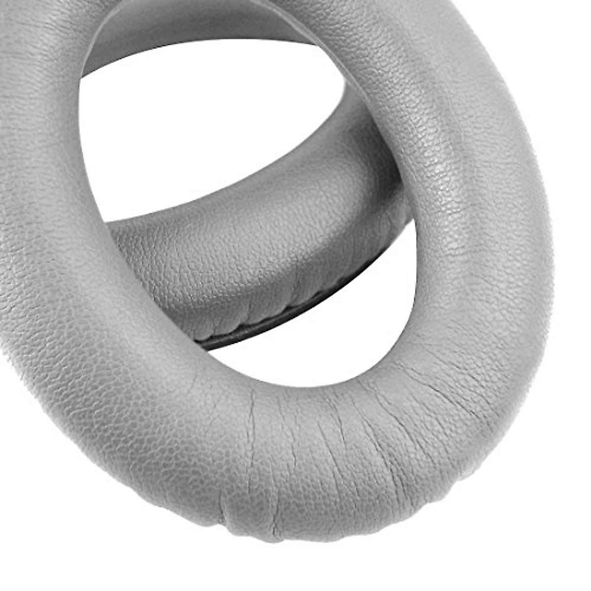 Geekria Headphone Replacement for Bose QuietComfort QC35, QC25, QC2, QC15 Replacement Ear Pad and Headband Pad/Ear Cushion + Headband Cushion/Repair Parts Suit (Grey Silver)