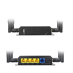 300Mbps 4G LTE Modem Wi-Fi Wireless Router for RVs and Mobile Homes – Strong Signal, USB Port, SIM Card Slot, and External Antennas for USA/Canada/Mexico