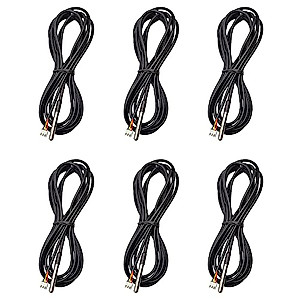 Haldzemo 3M DS18B20 Temp Sensor Waterproof Digital Stainless Steel Tube Temperature Probe 118.1 inch with XH2.54 Terminal Connector for Arduino (6 Pack)