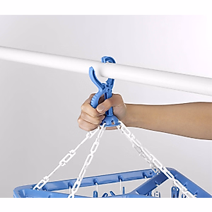 Whitmor Clip and Drip Hanger - Hanging Drying Rack - 26 Clips