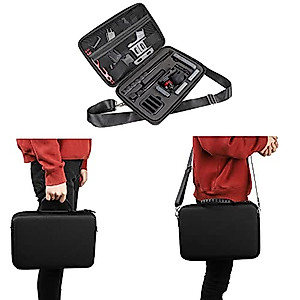 PellKing Carrying Case For Insta360 One X3 X2 X Camera,Large Hard Shell Bag with EVA Liner Compatible for Insta 360 Bullet Time Handle/Selfie stick and other Accessories