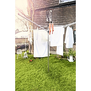 Brabantia Lift-O-Matic Rotary Dryer Clothes Line - 164 feet, 310942