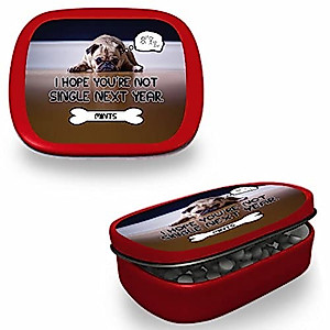Funny Statement Mints - Breath Fresheners for Adults - Mens Gag Gifts, Stocking Stuffers, Candy Basket Fillers - Sugar-Free - Pocket-Size Metal Tins (Single Pup)