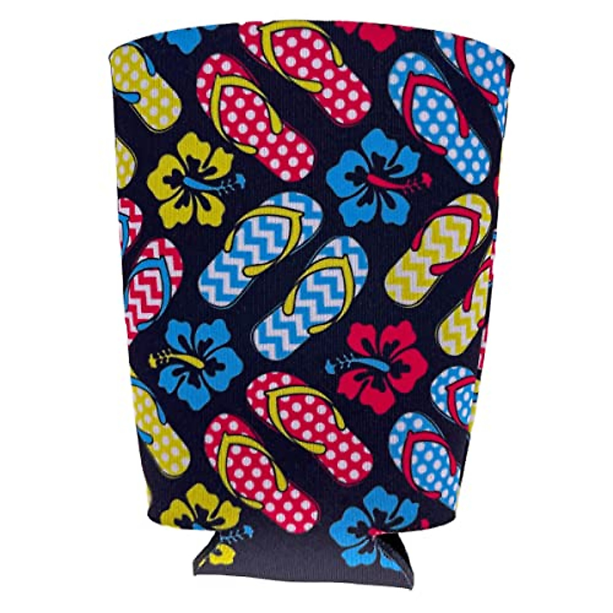Flip Flop Pattern Pint Glass Coolie (1)