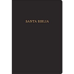 Biblia Reina Valera 1960 Letra súper gigante. Imitación piel, negro, con índice | RVR 1960 Super Giant Print Bible, Imitation leather, Black, Indexed (Spanish Edition)