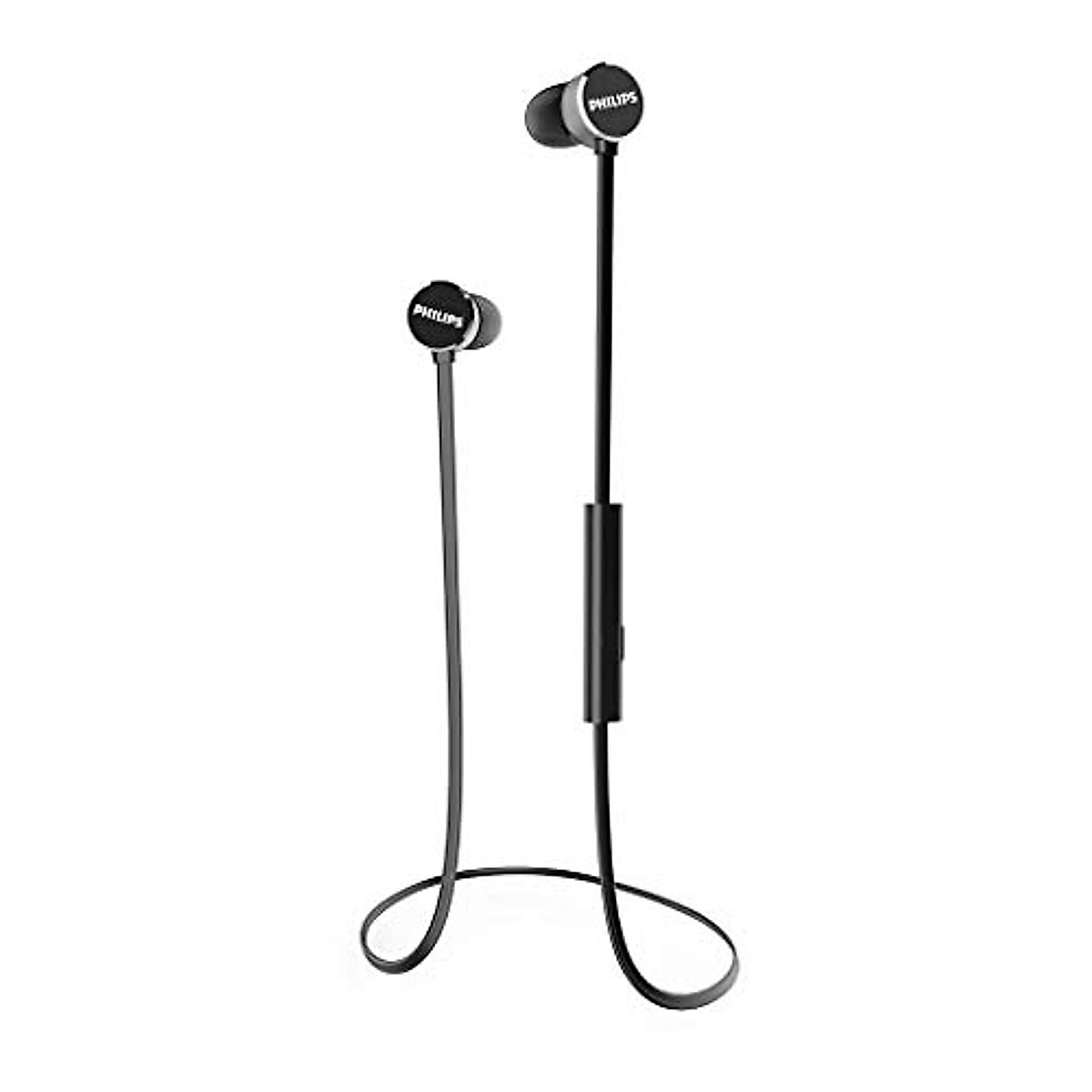 Philips Audio Bluetooth in Ear Headphones UN102BK/00 Wireless in Ears (Bluetooth, 6mm Driver, Fast Charging, Noise Isolation) Black