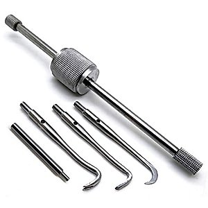 Dental Morrel Crown Remover W/ 3 Attachable Points & 1 Wrench Stainless Steel Instruments