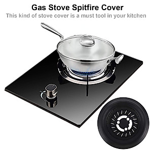 Hemoton 1Pc Gas Stove Cover Stove grates Coffee Kettle stovetop Gas Range Cover Gas Burner Ring cast Iron Stove Grate Stove Plate Covers Range grates Steel Cover Metal Stainless Steel