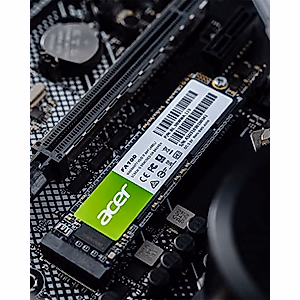 acer FA100 512GB SSD - M.2 2280 PCIe Gen3 x 4 NVMe Interface, 8 Gb/s, 3D NAND Internal Solid State Hard Drive Up to 3200 MB/s - BL.9BWWA.119