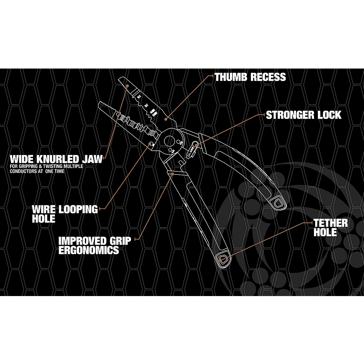 Southwire - 65028240 Tools & Equipment SNM1214HD Heavy Duty Forged Romex Stripper, Multifunctional, Ideal For Stripping 12/2 and 14/2 Romex
