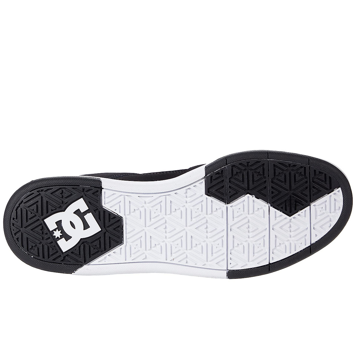 DC Cure Casual High-Top Skate Shoes Sneakers Black/White 10 D (M)