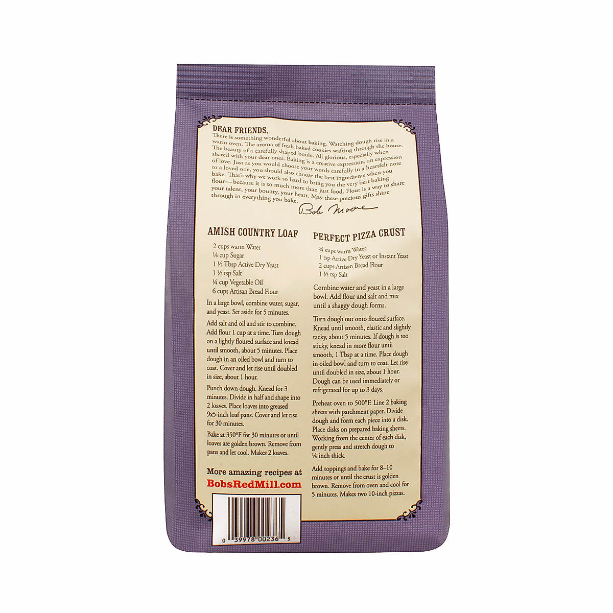 Artisan Bread Flour 5 Pounds (Case of 4)