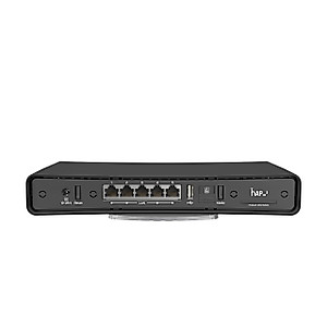 MikroTik hAP ac3 LTE6 kit RBD53GR-5HacD2HnD&R11e-LTE6 Wireless Dual-Band Router with LTE Support and 5 Gigabit Ethernet Ports