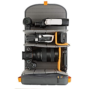 Lowepro Freeline Camera Backpack 350 AW, Black. Versatile Daypack Designed for Travel, Photographers and videographers. for DSLR, Mirrorless, Laptops, Bridge, CSC, Lenses and Travel Gear.