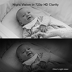 VTech VM818HD Video Monitor, 5-inch 720p HD Display, Night Light, 110-degree Wide-Angle True-Color DayVision, HD No Glare NightVision, Best-in-Class 1000ft Range, 2-Way Talk