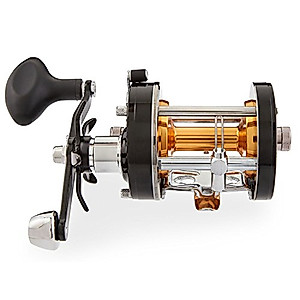 Abu Garcia Ambassadeur CS Conventional Reel, Size 7000 (1324530), 2 Stainless Steel Ball Bearings + 1 Roller Bearing, Carbon Fiber Star Drag, Max of 20lb | 9.0kg,Black