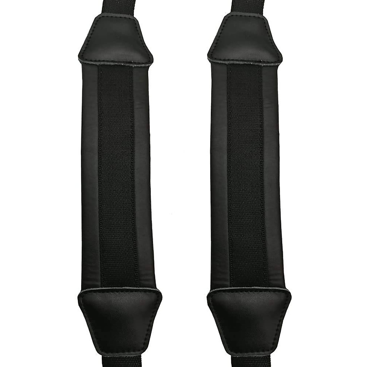 Saxophone Strap Professional Shoulder Harness Leather Padded for Alto Tenor Bari Soprano Sax