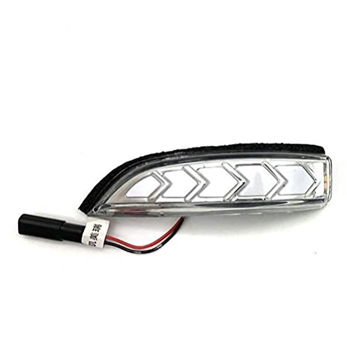 Auto-Tech 1 Pair Side Rearview Mirror Running Water Turn Signal Lamp Compatible For Toyota Verso 2016-2018 (Blue Light)