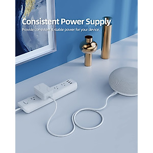 15W AC Charger Fit for Google-Nest-WiFi, Nest-Mini (2 gen) Smart Speaker Power Adapter Supply Cord Cable