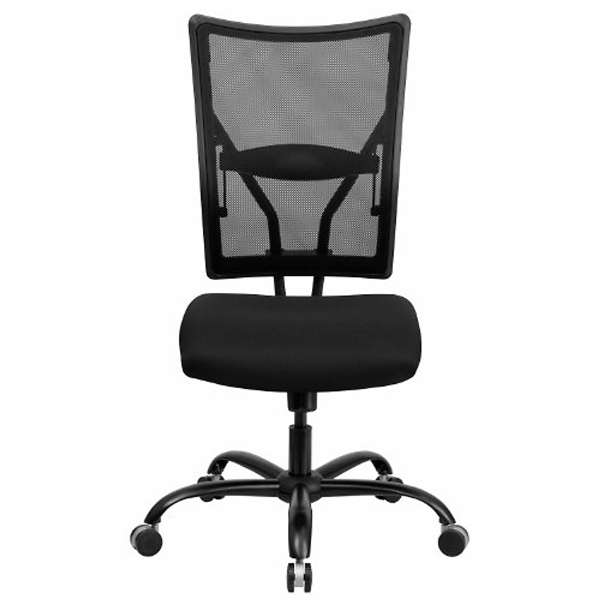 Flash Furniture HERCULES Series Big & Tall 400 lb. Rated Black Mesh Executive Swivel Ergonomic Office Chair