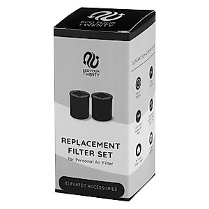 Set of 2 Replacement Filters For Eco Four Twenty Personal Air Filter