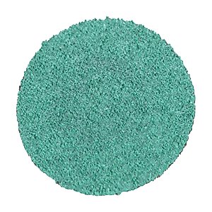 3M Green Corps Roloc Disc 36525, 40+ Grit, 2 in, Pack of 25 Heavy Duty, Quick Change Discs for Grinding, Coating Removal, Fast Cutting