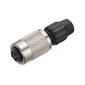 BINDER 99 0076 100 03 CIRCULAR CONNECTOR, RECEPTACLE, 3 WAY, CABLE (1 piece)