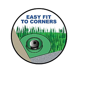 GRASSHOLE - Sprinkler Head Protection (10-Pack) Sprinkler Donut, Lawn Sprinkler Guard, Plastic Donuts for Sprinkler Heads