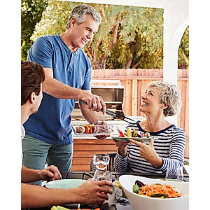 Kitchen Tweezers Fine Tweezer Tongs For Cooking, Black Stainless Steel Food Tweezers, Multi-function Precision Serrated Tips Cooking Tongs Kitchen Serving Tong (Black, 10 inch)