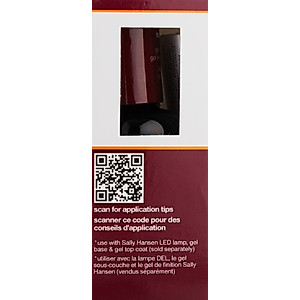 Sally Hansen Salon Pro Gel, Ruby Doo, 0.14 Fluid Ounce