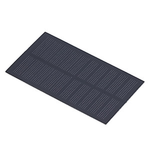 Small Solar Panel Monocrystalline Silicon Portable Solar Cell Module for 3.7V Batteries Charging 1W 5V Small Solar Panel Monocrystalline Silicon for Family