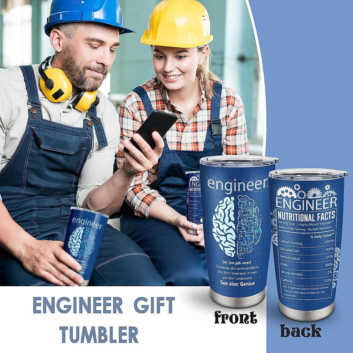 Jevuta Engineer Gifts, Mechanical Engineering Gifts, Gifts For Engineers, Future Engineer Gifts, Aerospace Engineering Gifts, Graduation Gifts For Engineers, Retirement Gift For Engineer Tumbler 20oz