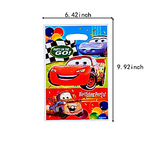 ALY Racing Cars Birthday party supplies Cars Party Gift Bags Candy Bags for Kids Birthday Baby Shower Decorations