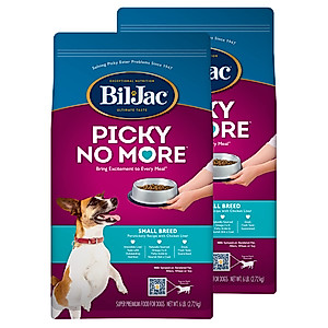 Bil-Jac Picky No More Small Breed Chicken Liver Dry Dog Food 6 Pounds (2-Pack)