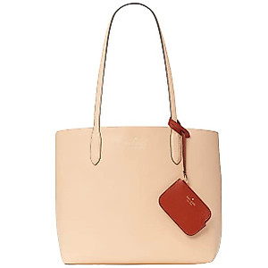 Kate Spade New York Ava Leather Reversible Tote (Peach Crispy)